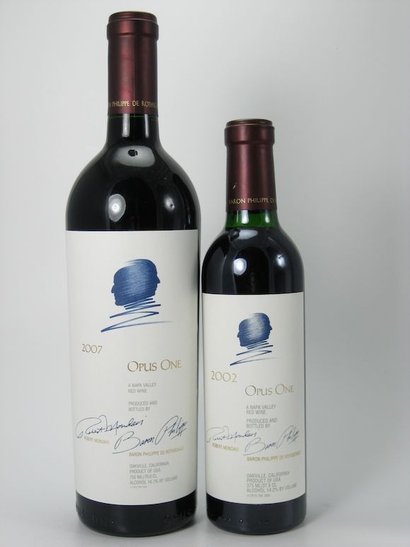 Bonhams : Opus One 2002 (7 half-bottles) Opus One 2005 (2) Opus One ...