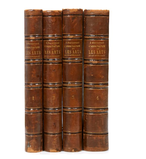 Bonhams : [ARCHITECTURE.] GAILHABAUD, JULES. L'Architecture du Vme au ...