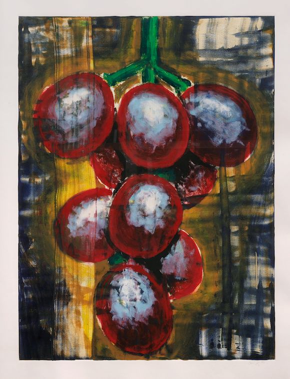 Bonhams : Aaron Fink (American, born 1955) Hanging Grapes, 1990 55 x 42 ...