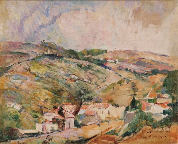Bonhams : William Meyerowitz (American, 1887-1981) Landscape 15 1/2 x ...