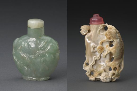 Bonhams : Two snuff bottles