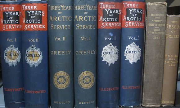 Bonhams : GREELY, ADOLPHUS W. 1844-1935. 16 volumes on Arctic ...