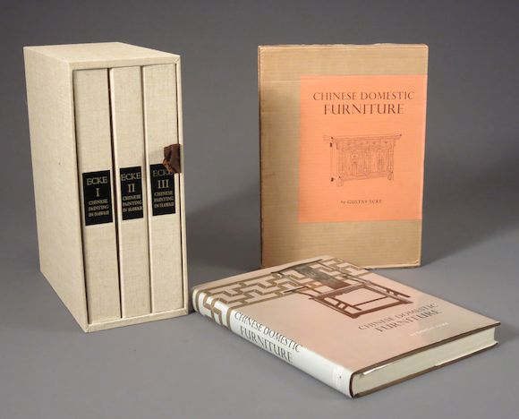 Bonhams : A group of books on Chinese Art by Gustave Ecke