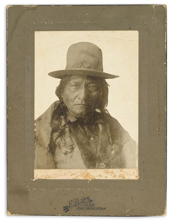 Bonhams : LAKOTA—SITTING BULL. c.1831-1890. Albumen print cabinet card ...