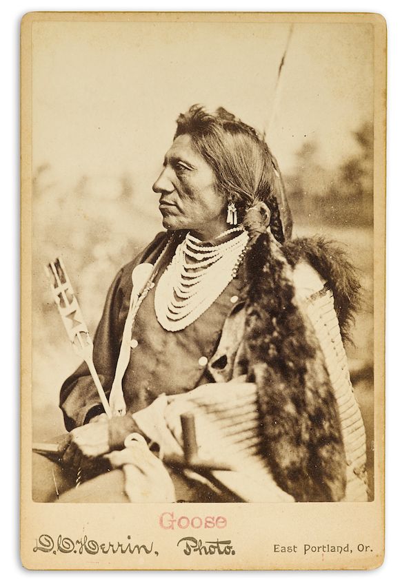 Bonhams : LAKOTAGOOSE (MAGA). c.1836-1916. Albumen print cabinet card ...