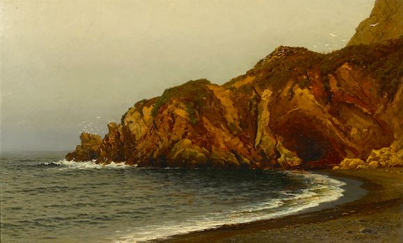 Bonhams : Raymond Dabb Yelland (American, 1848-1900) Foggy morning ...