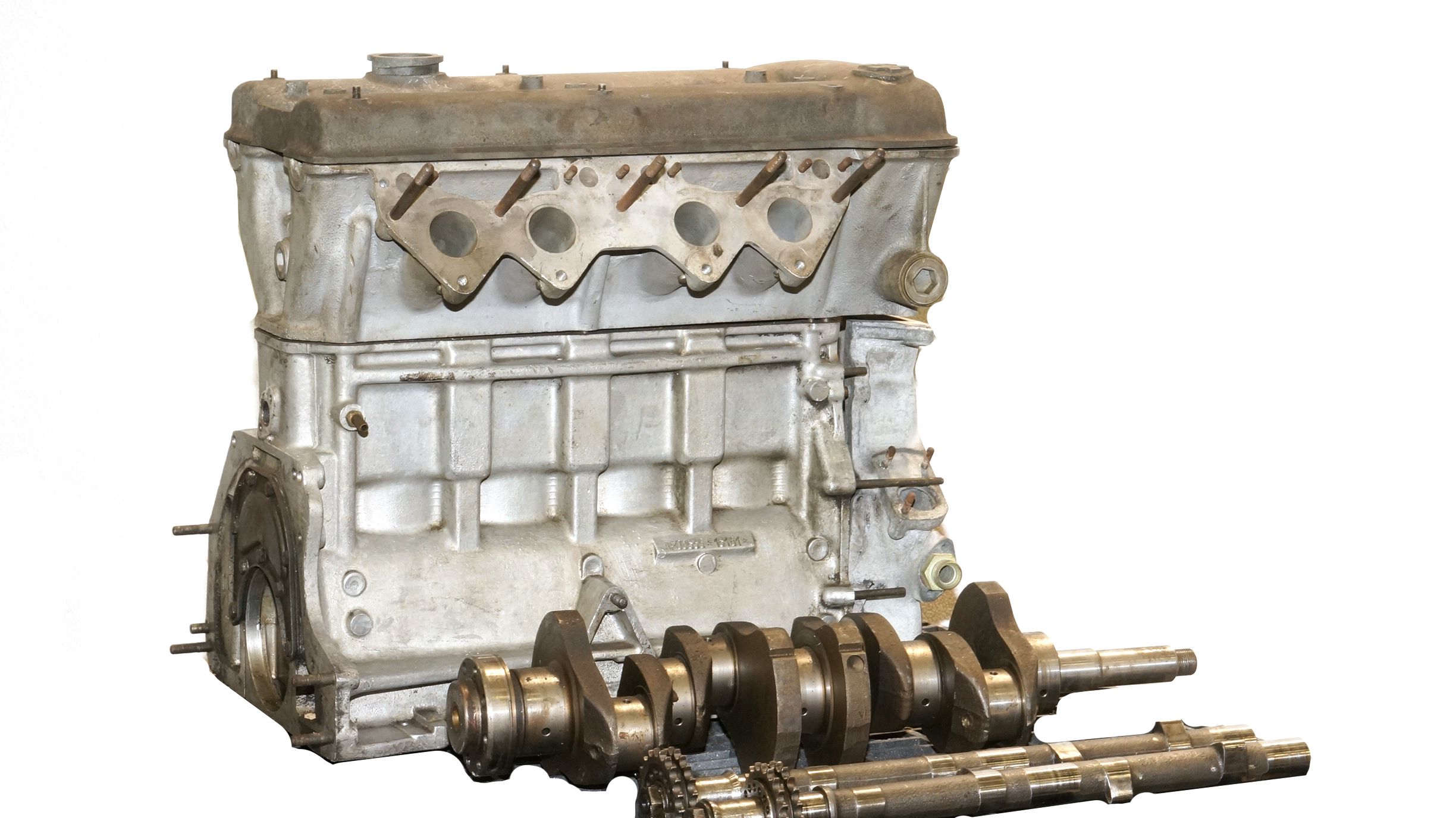 Bonhams Cars : An Alfa Romeo GTA engine components,