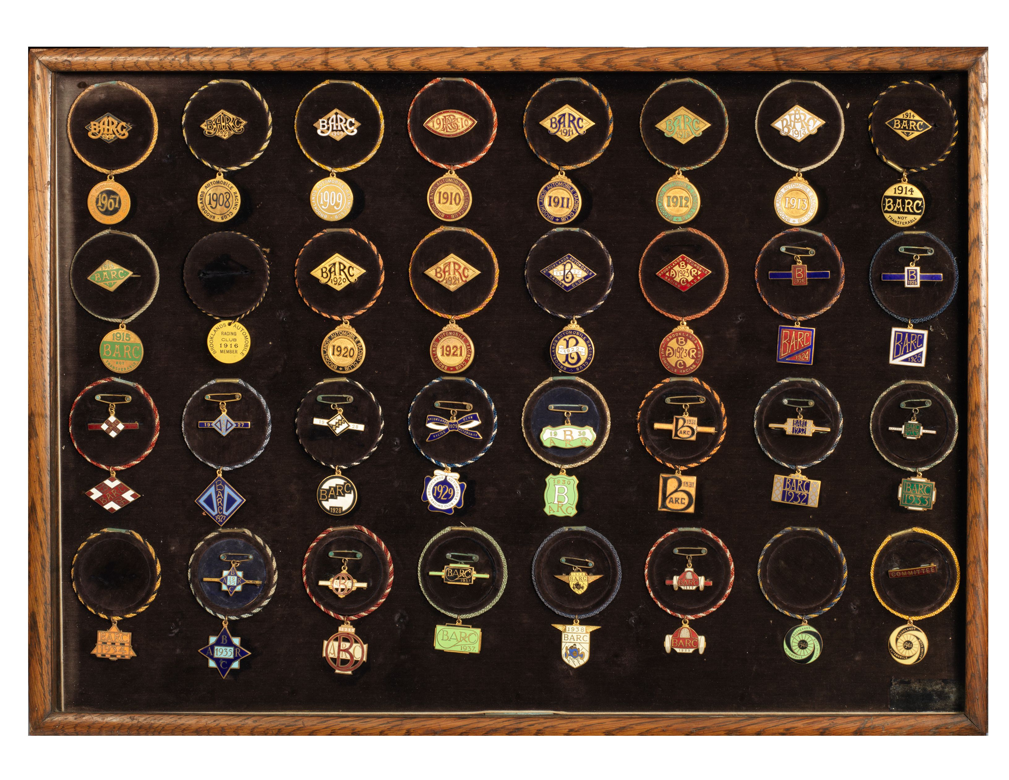 Bonhams Cars : A framed display of Bill Boddy's personal collection of ...