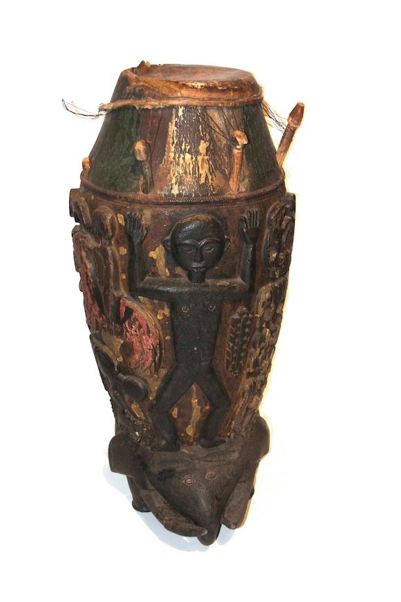 Bonhams : An Akan drum