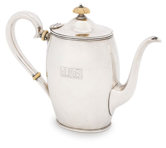 Bonhams : An American sterling silver individual coffee pot by Arthur ...