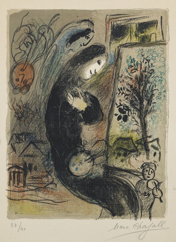 Bonhams : Marc Chagall (1887-1985); Inspiration;