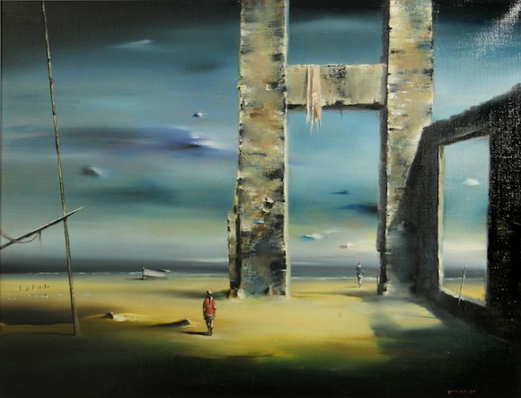 Bonhams : Robert Watson (American, 1923-2004) Waiting for Evening, 1959 ...