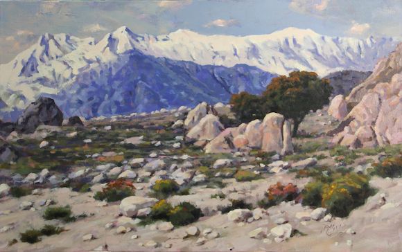 Bonhams : Don Irwin (Canadian/American, 1933-1998) Lone pine trail 19 x ...