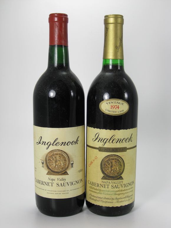 Bonhams : Inglenook Cabernet Sauvignon, Cask H-12 1968 (2)Inglenook ...