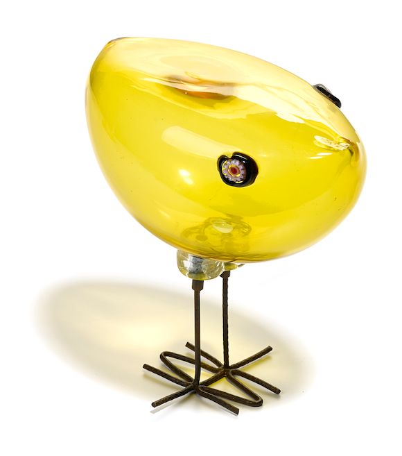 Bonhams : An Alessandro Pianon for Vetreria Vistosi glass and patinated ...