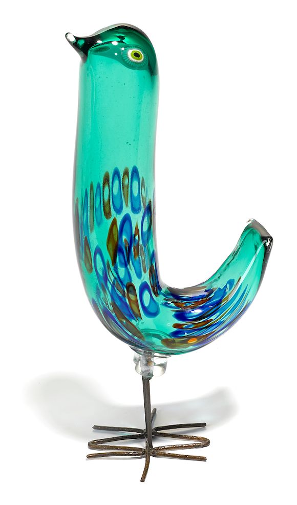 Bonhams : An Alessandro Pianon for Vetreria Vistosi glass and patinated ...