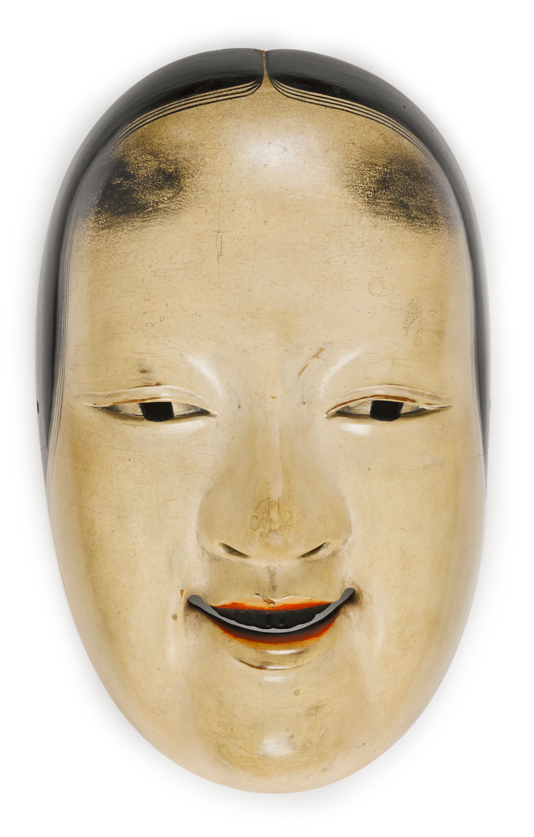 Bonhams : A Noh mask of Ko-Omote Edo period (19th century)