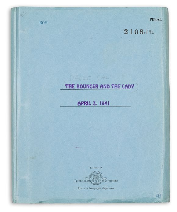 Bonhams : FAULKNER, WILLIAM. 1897-1962. RAUH, STANLEY. Mimeographed ...
