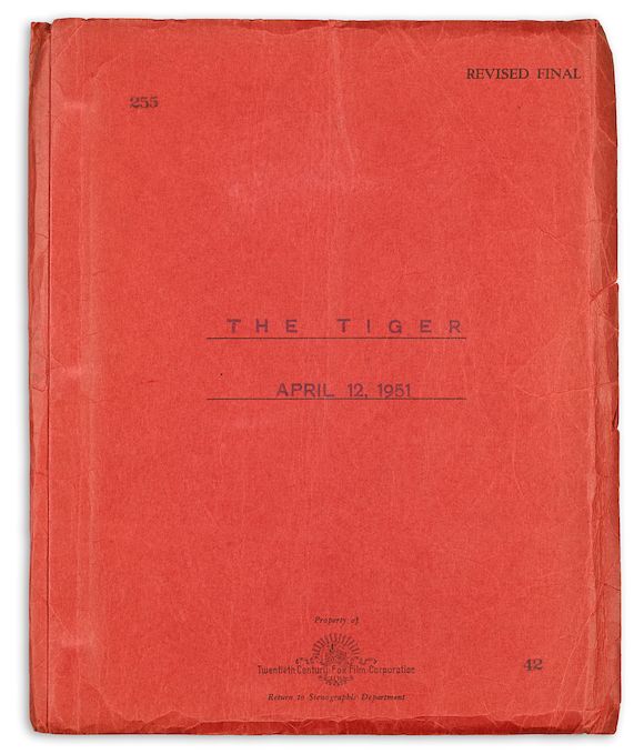 Bonhams : STEINBECK, JOHN. 1902-1968. Mimeographed manuscript, revised ...