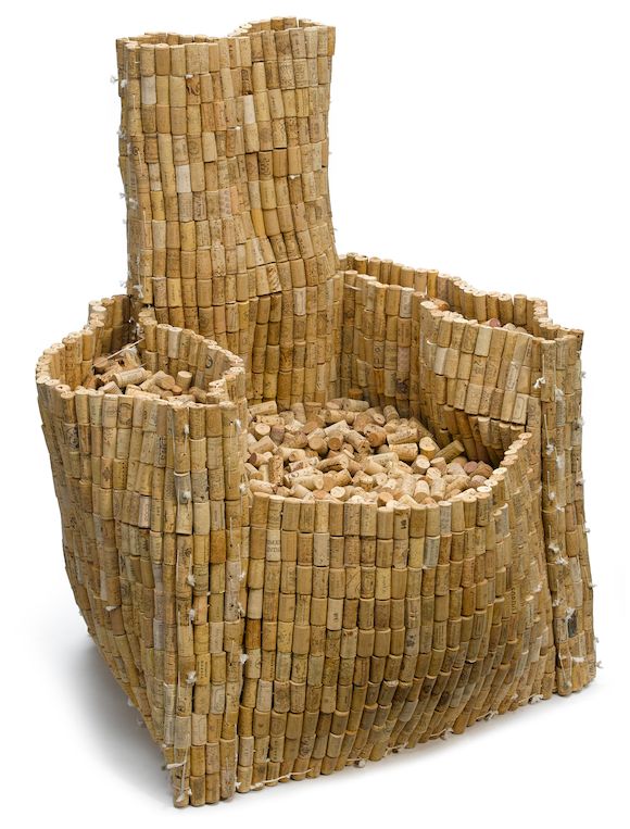 Bonhams : A Gabriel Wiese cork chair early 21st century