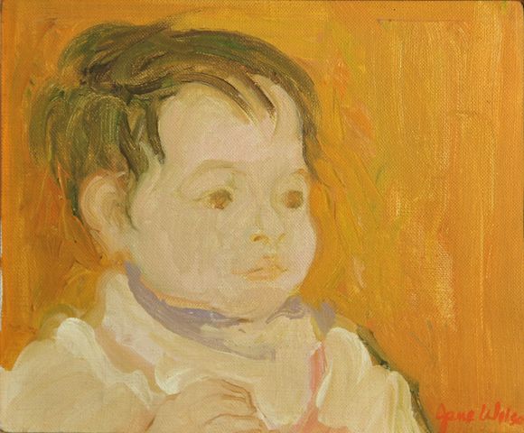 Bonhams : Jane Wilson (American, born 1924) Orange Julia, 1960 8 x 10in