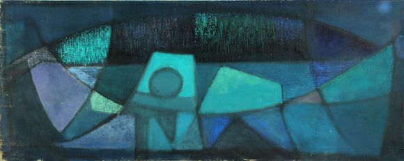 Bonhams : Jason Schoener (American, 1919-1997) Night on Maine Coast 16 ...