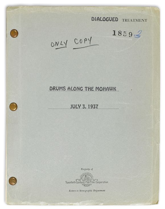 Bonhams : FAULKNER, WILLIAM. 1897-1962. Mimeographed Manuscript ...