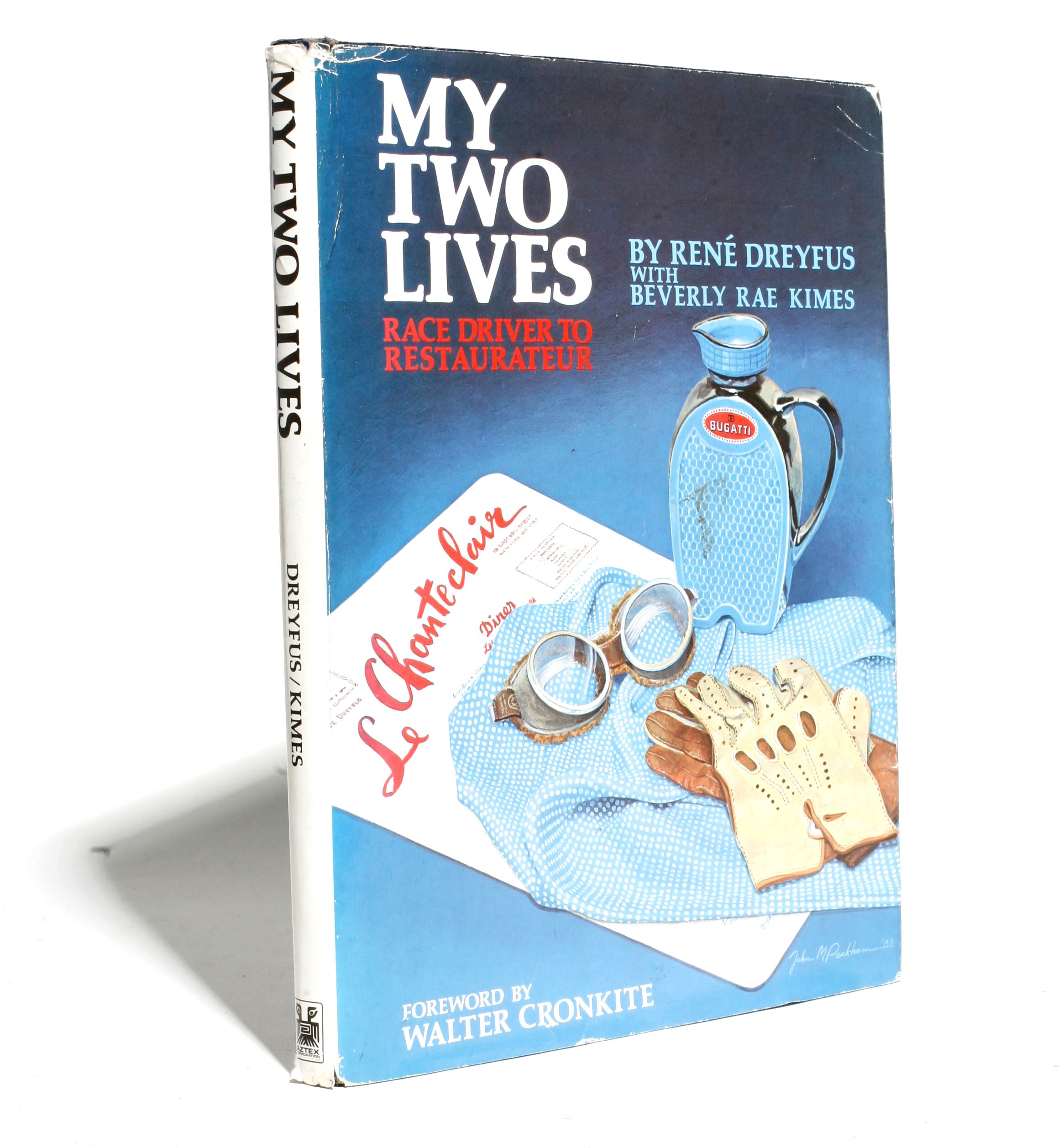 Bonhams Cars : "My Two Lives" by René Dreyfus with Beverly Rae Kimes,