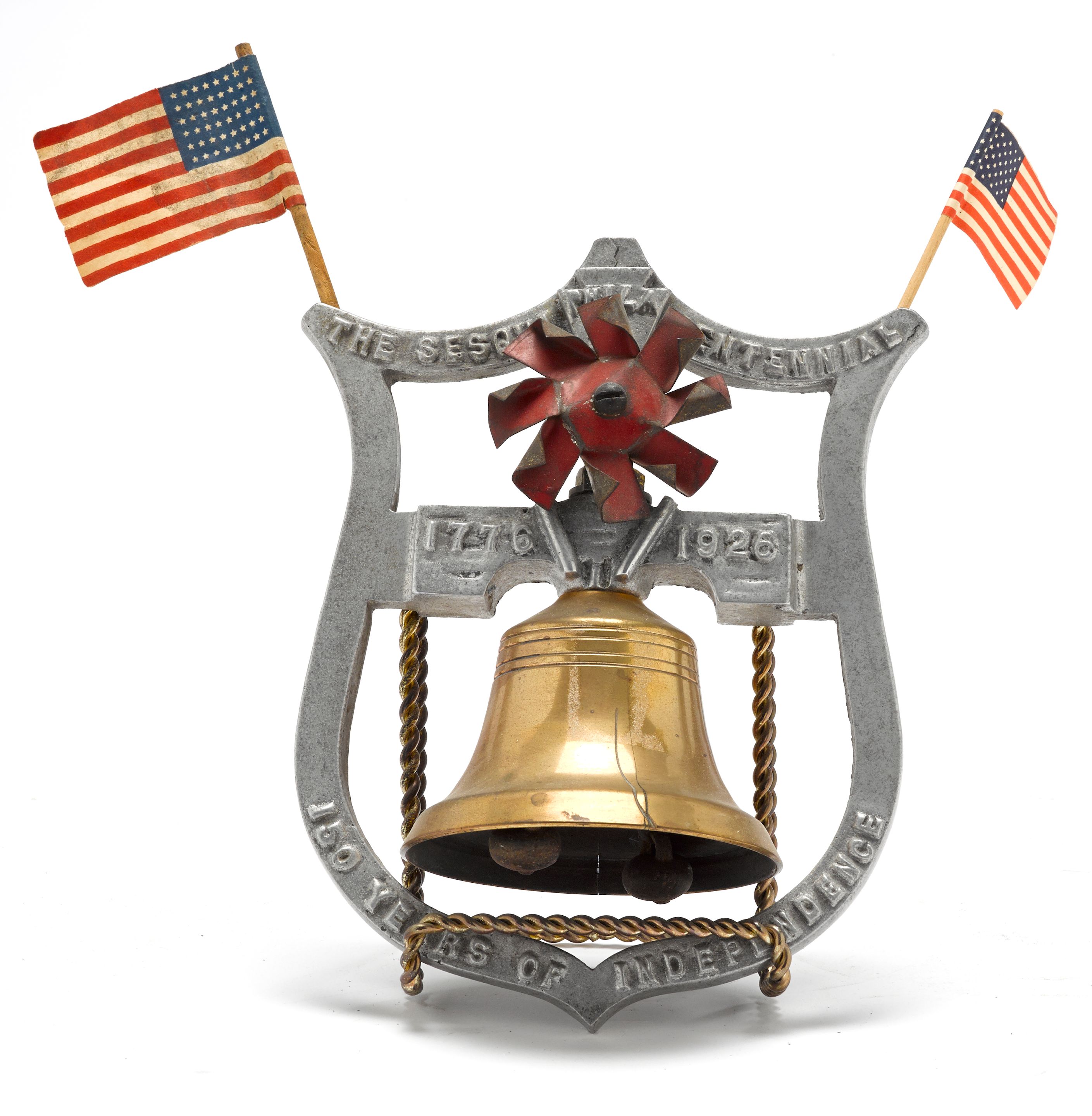 Bonhams Cars : A 'Sesquicentennial Liberty Bell' hood ornament,