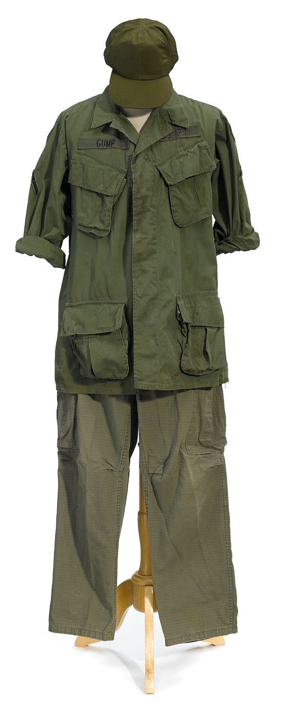 Bonhams : A Tom Hanks Army uniform from Forrest Gump