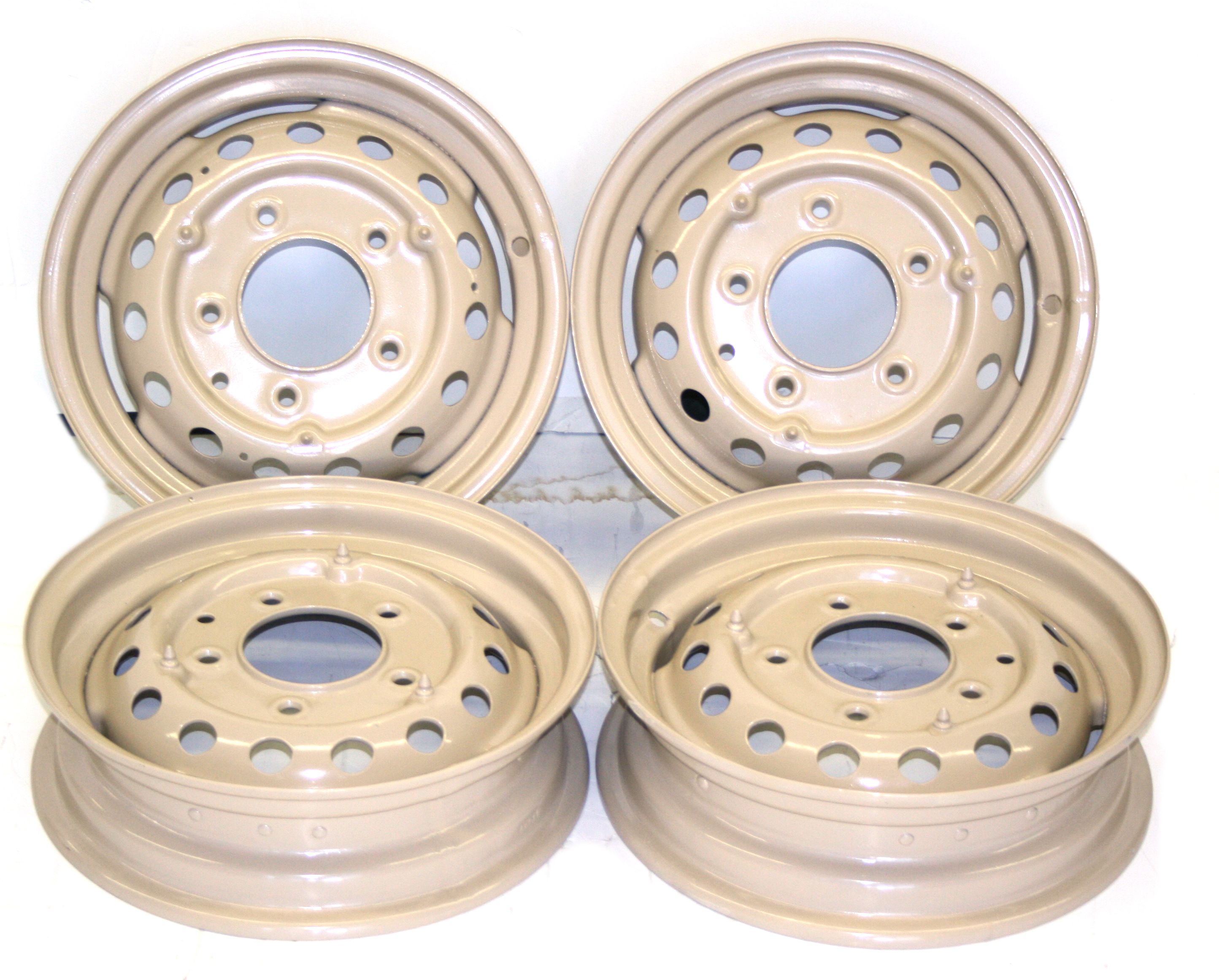 Bonhams Cars : A set of freshly refurbished 1951 MG special wheels. (4)