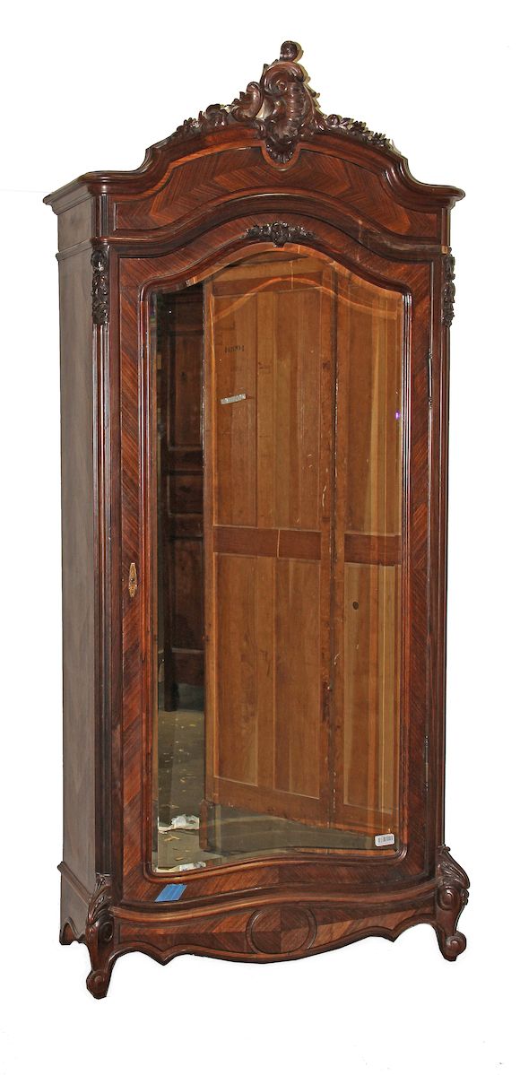 Bonhams : An Austrian Rococo style rosewood bonnetiere third quarter ...