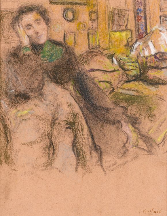 Bonhams : EDOUARD VUILLARD (1868-1940) Madame Juliette Weil, troisième ...
