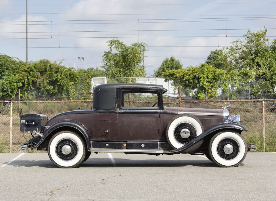 Bonhams : 1930 Cadillac Series 353 V8 2-Passenger Coupe Engine no. 501725