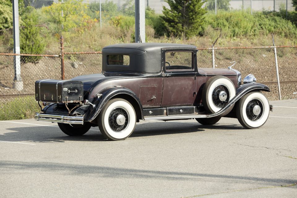 Bonhams : 1930 Cadillac Series 353 V8 2-Passenger Coupe Engine no. 501725