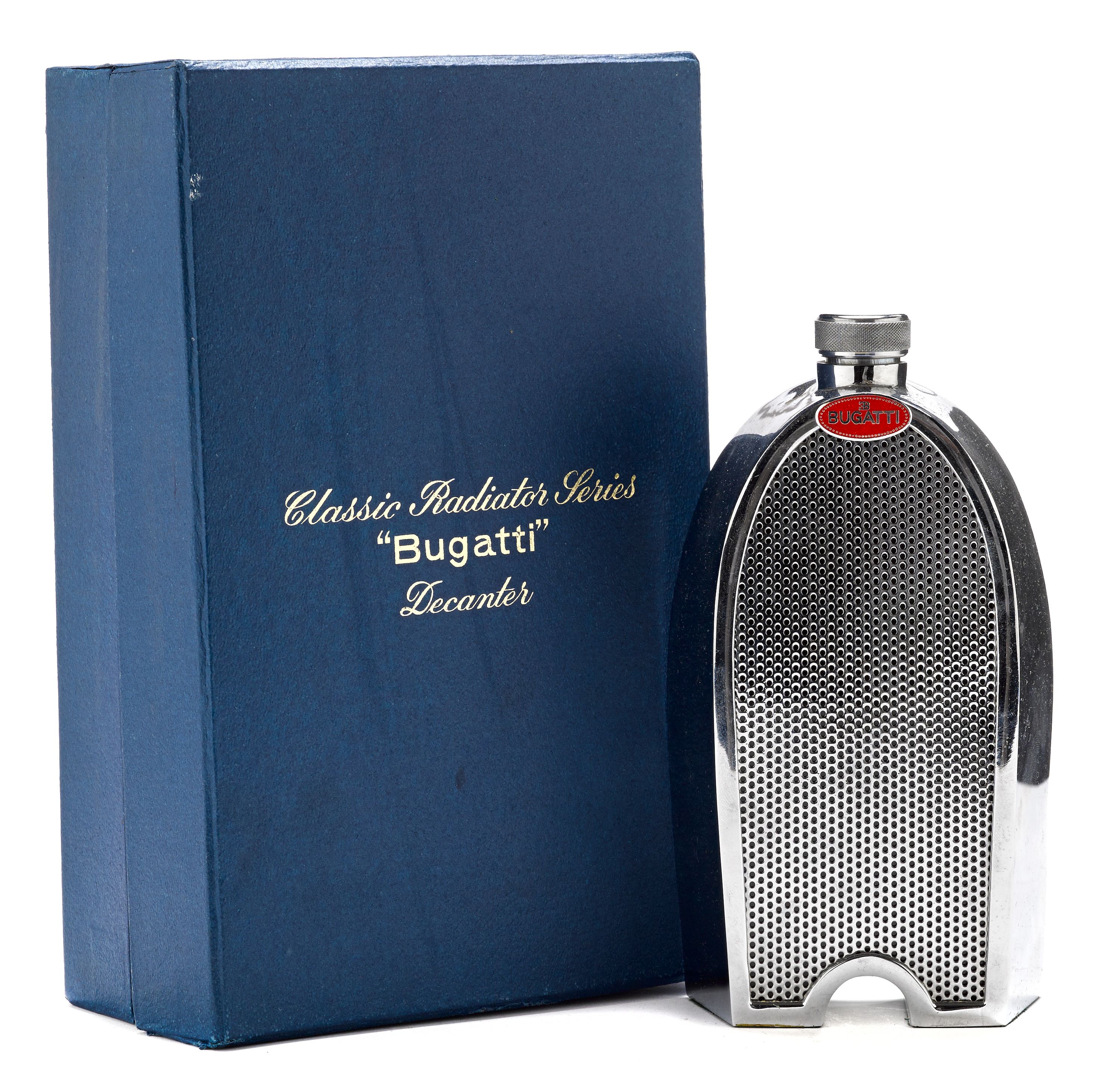 Bonhams Cars : A Bugatti radiator spirit decantor by Ruddspeed,