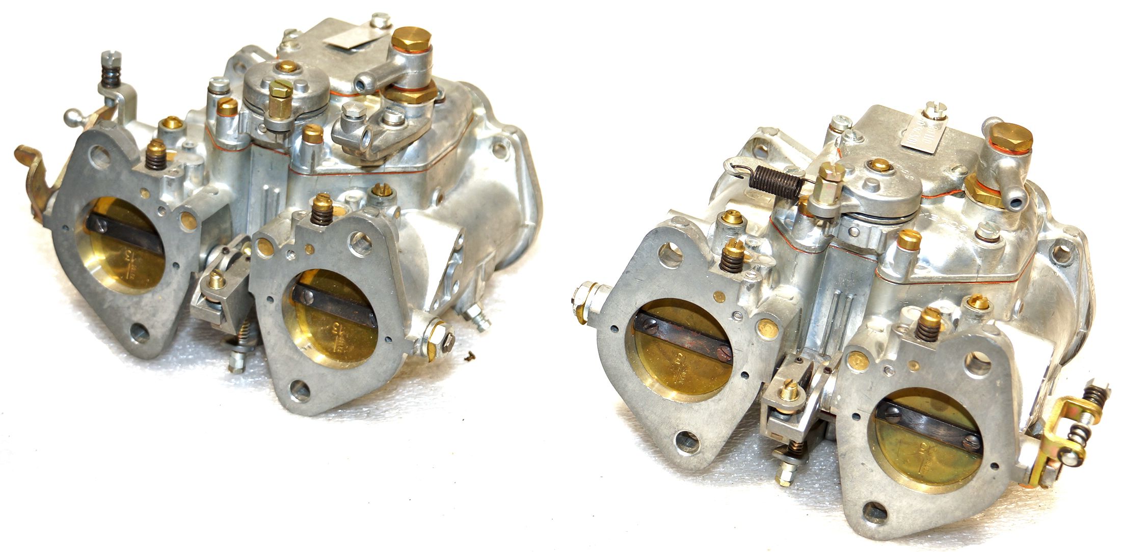 Bonhams Cars : A pair of NOS Solex C40-DDH-3 carburetors in original packaging.