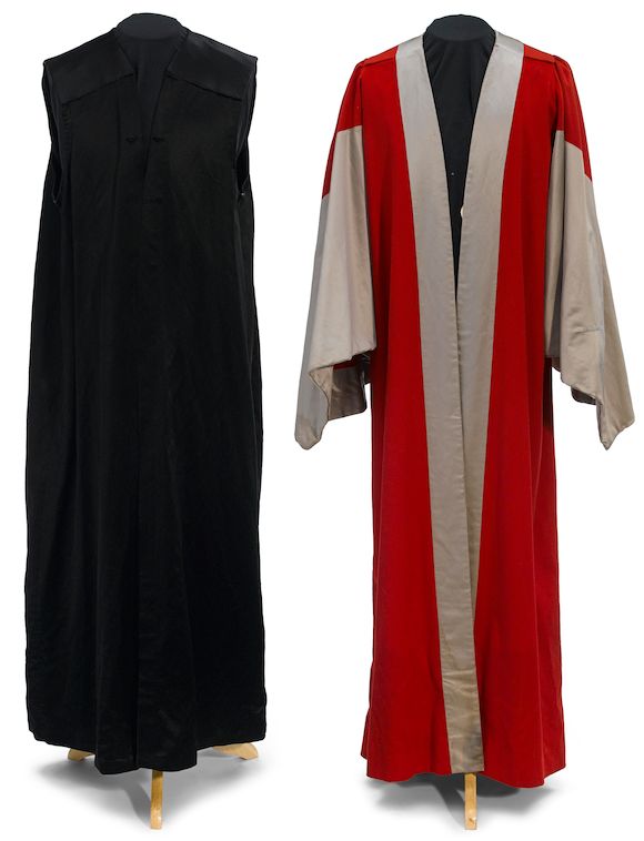 Bonhams : A pair of robes worn by Frederic March and C. Aubrey Smith in ...