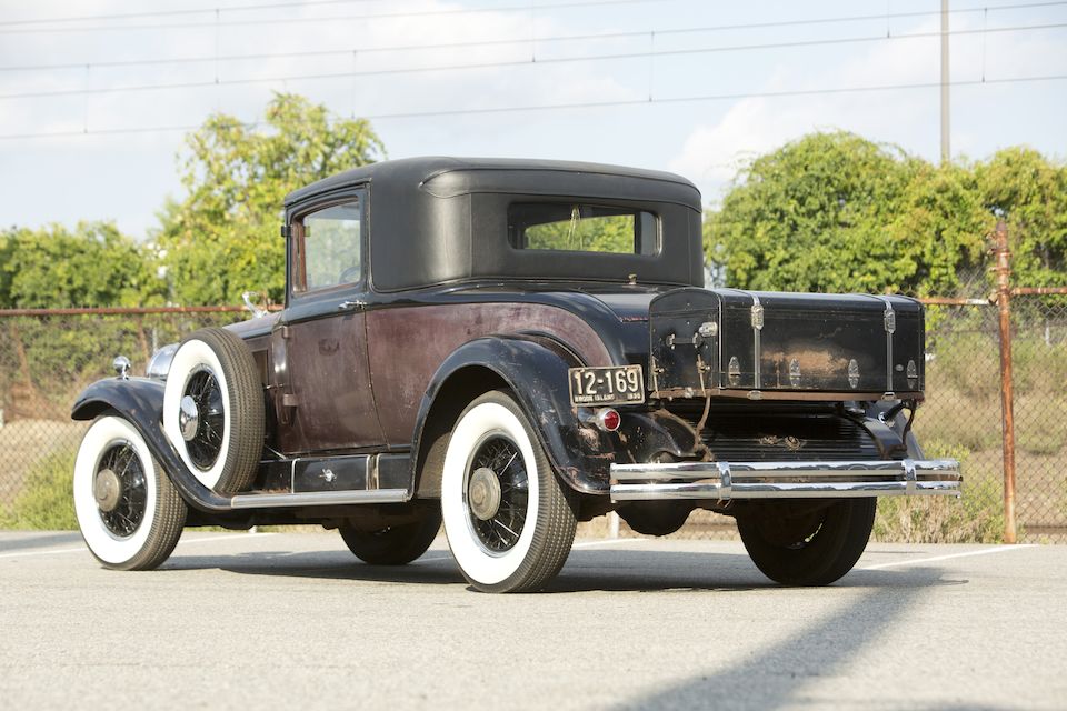 Bonhams : 1930 Cadillac Series 353 V8 2-Passenger Coupe Engine no. 501725