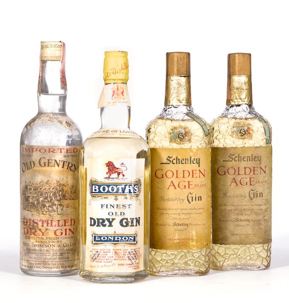 Bonhams : Schenley Golden Age Gin (2)