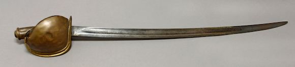 Bonhams : A U.S. Model 1860 naval cutlass