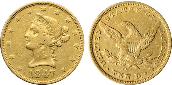 Bonhams : 1847-O 10