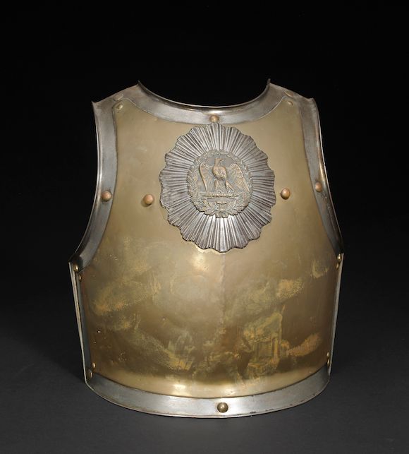 Bonhams : A French carabineer's breastplate