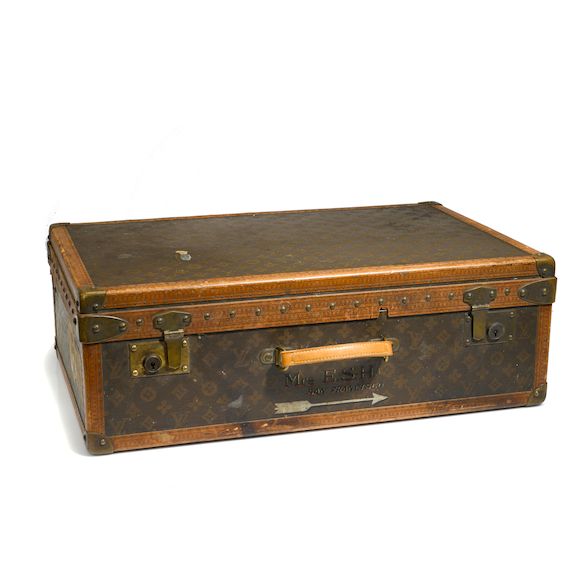 Bonhams : A Louis Vuitton monogram hard sided suitcase