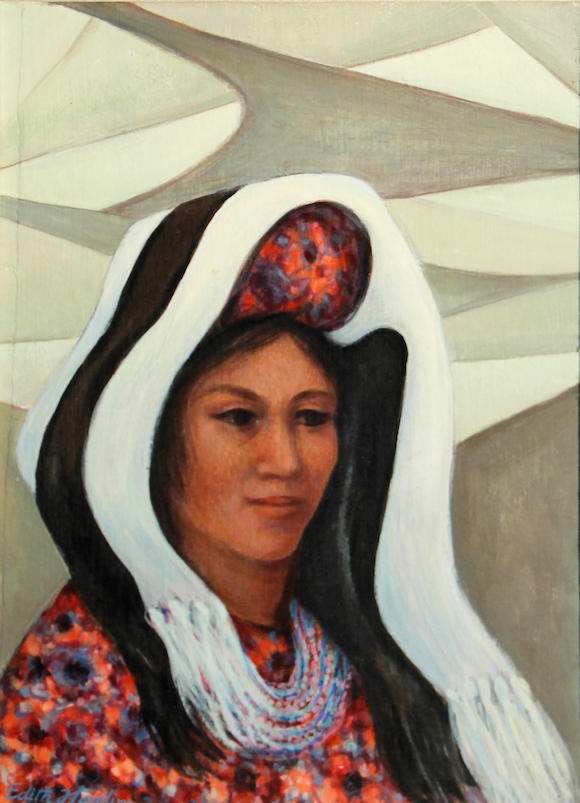 Bonhams : Edith Anne Hamlin (American, 1902-1992) Mercado #2 ...