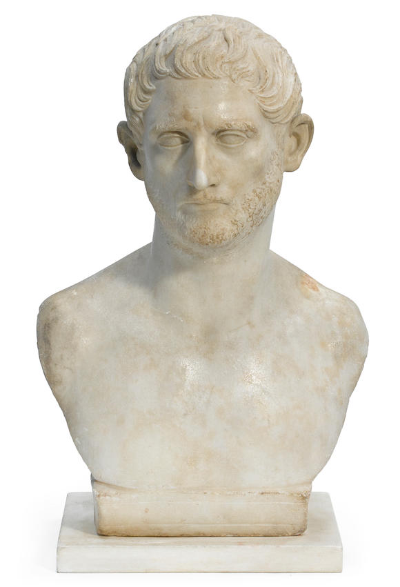 Bonhams An Italian Carved Marble Bust Of A Gentleman 18th Century