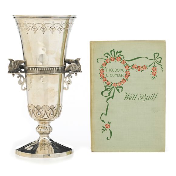 Bonhams : An American sterling silver footed vase by William Gale Jr ...