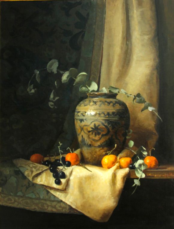 Bonhams : Eleanor Moore (American, 20th century) Still life with ...