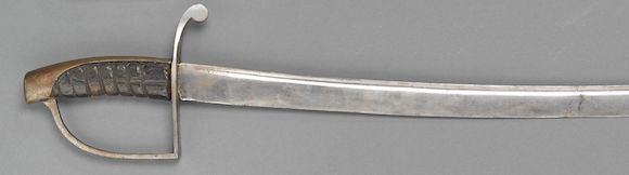 Bonhams : A rare U.S. Model 1798 dragoon saber by Nathan Starr