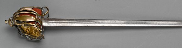 Bonhams : A Pattern 1798 brass-hilted officer's broadsword for a ...